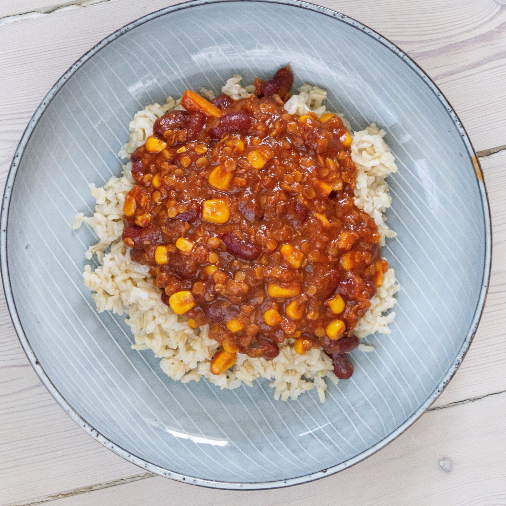 Opskrift på Chili Sin Carne med røde linser - Den BEDSTE opskrift!